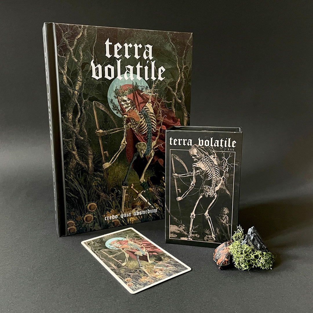 Credo quia Absurdum Terra Volatile Tarot Deck and Book – Haus Nostromo