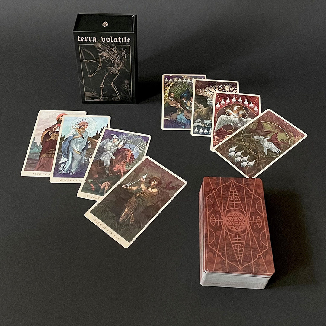 Credo quia Absurdum Terra Volatile Tarot Deck and Book – Haus Nostromo