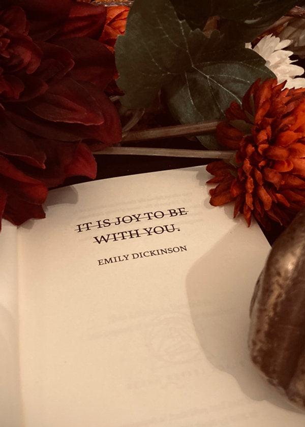 Emily Dickinson It Is Joy To Be With You Book – Haus Nostromo